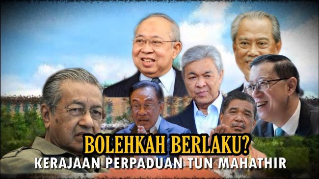 Tun Mahathir kempen Kerajaan Perpaduan lagi