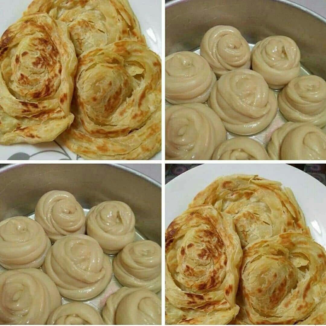 Sedapnya! Boleh cuba buat roti canai sendiri ianya tidak keras tapi ...