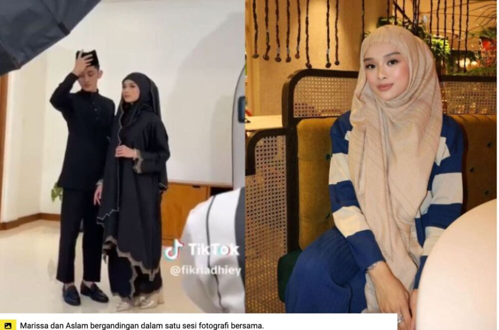 Aslam, Marissa tampil bersama jadi model baju raya, netizen mintak boikot jenama guna isu sensitif
