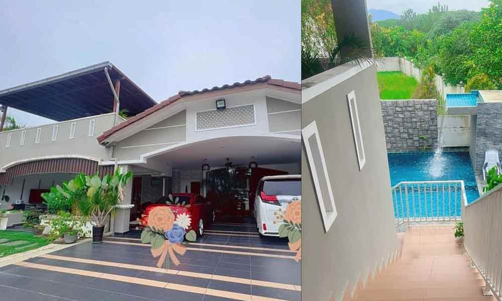 "Keluarga kekasih aku orang kaya, bila raya aku bawak keluarga pergi ...